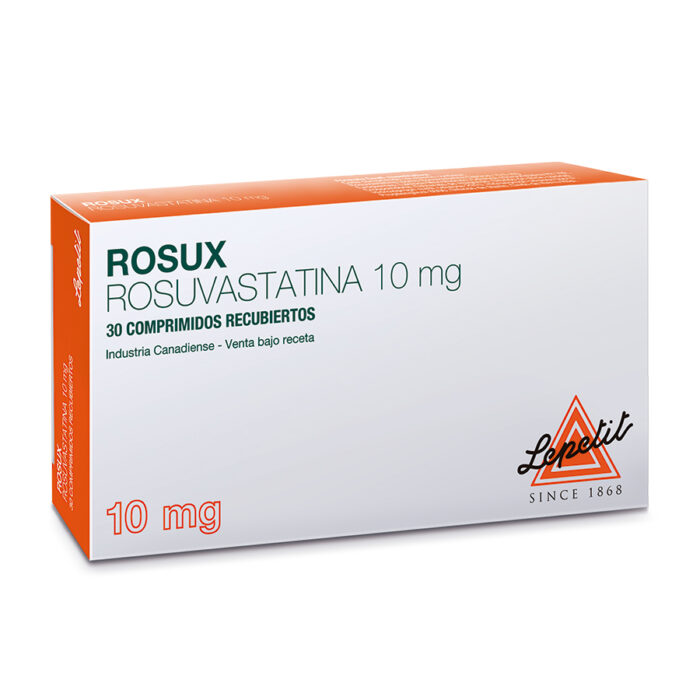 ROSUX 10 MG X 30 COMPRIMIDOS - Pharmos